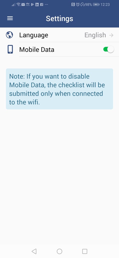 Walkaround Checks: How do I change the language of the Transpoco Driver ...