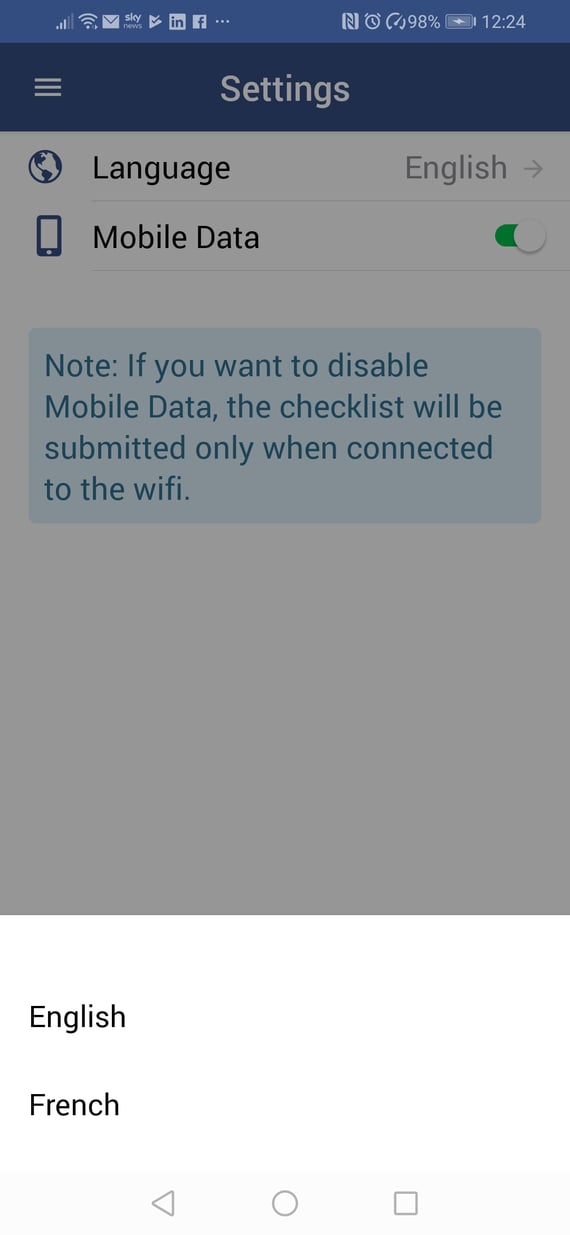 Walkaround Checks: How do I change the language of the Transpoco Driver ...