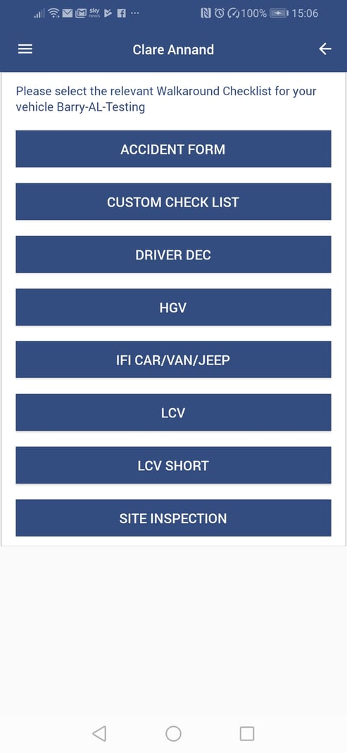 Walkaround Checks: How do I perform a walkaround vehicle check using ...