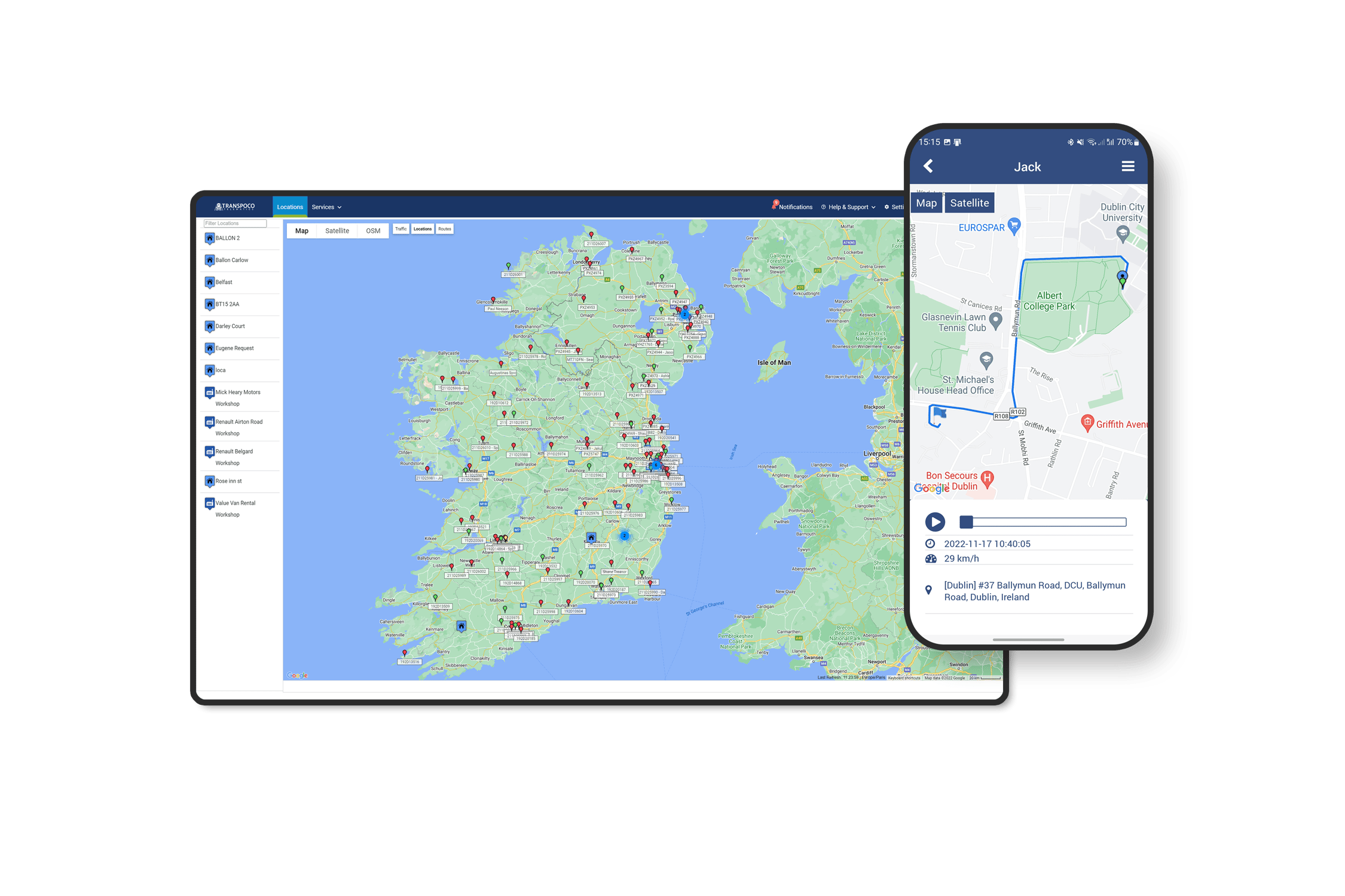 Transpoco Telematics: Fleet Management and Driver Safety Solutions