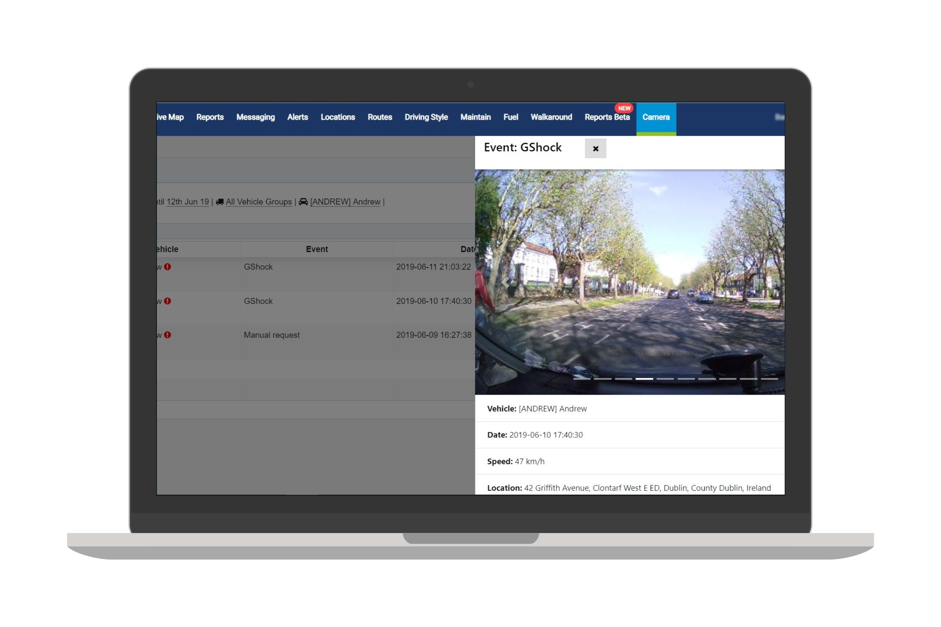 Integrated dash cam software - FREE DEMO