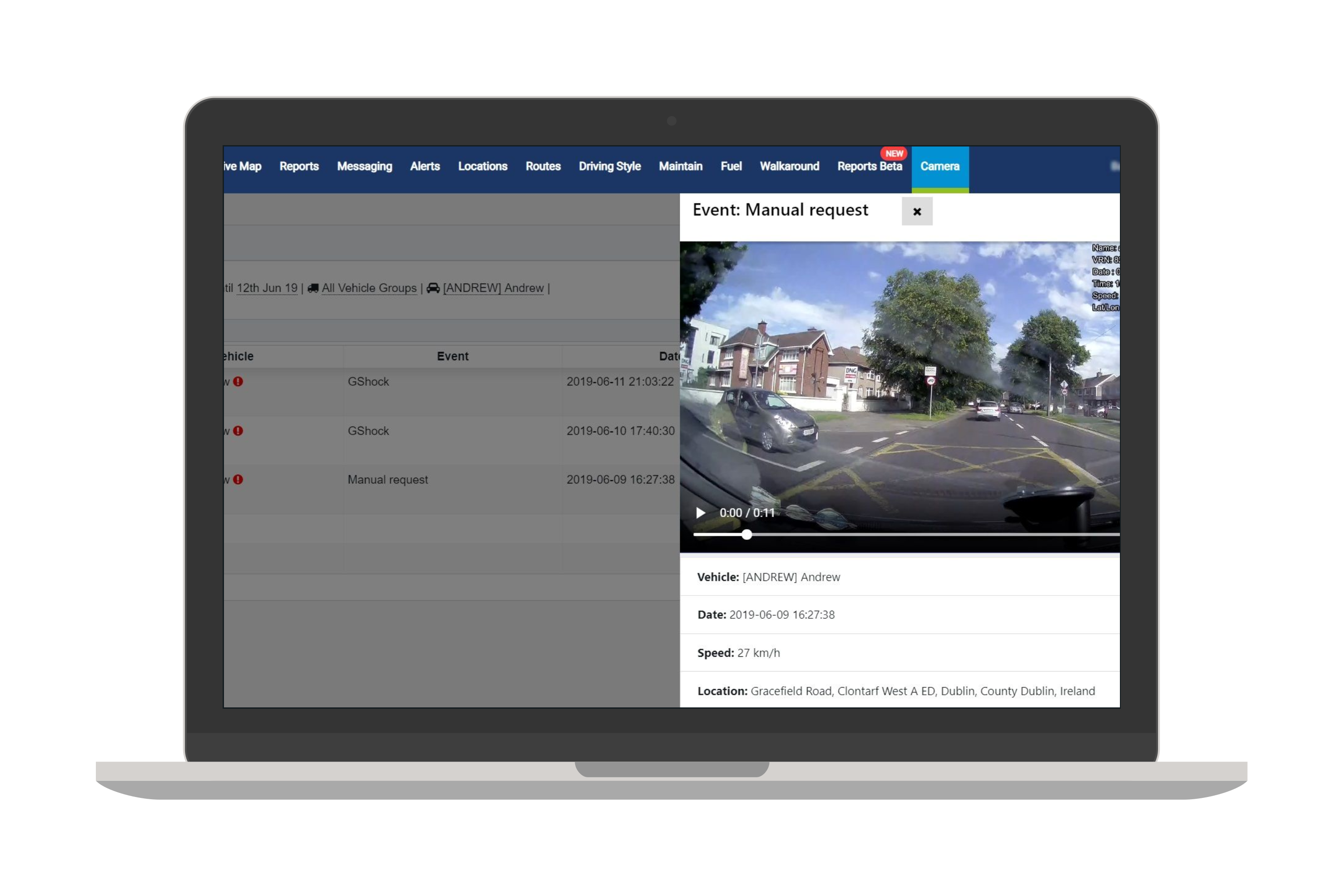 Integrated dash cam software - FREE DEMO
